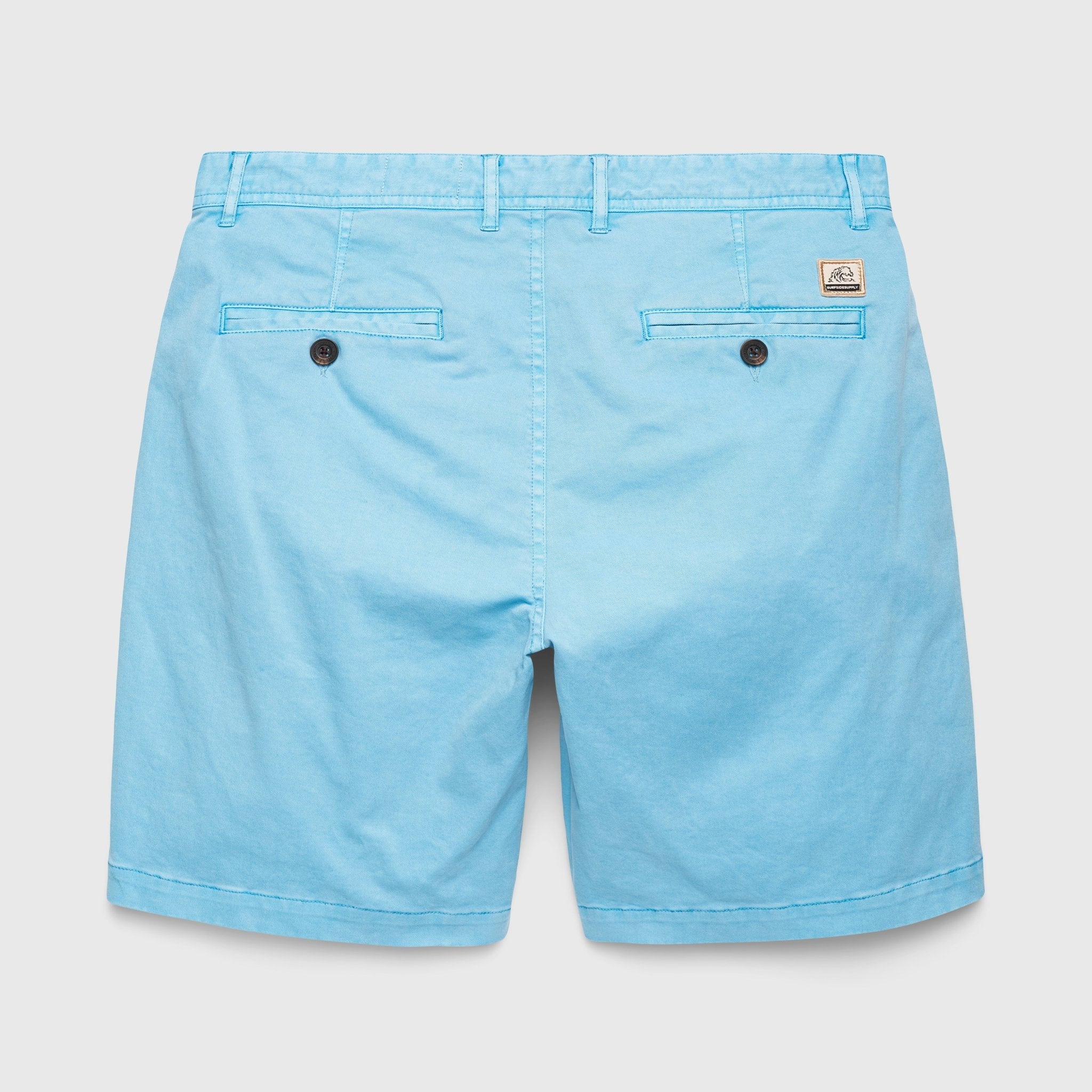 Andrew Stretch Twill Short - Baltic Sea Blue - Surfside Supply Co ...