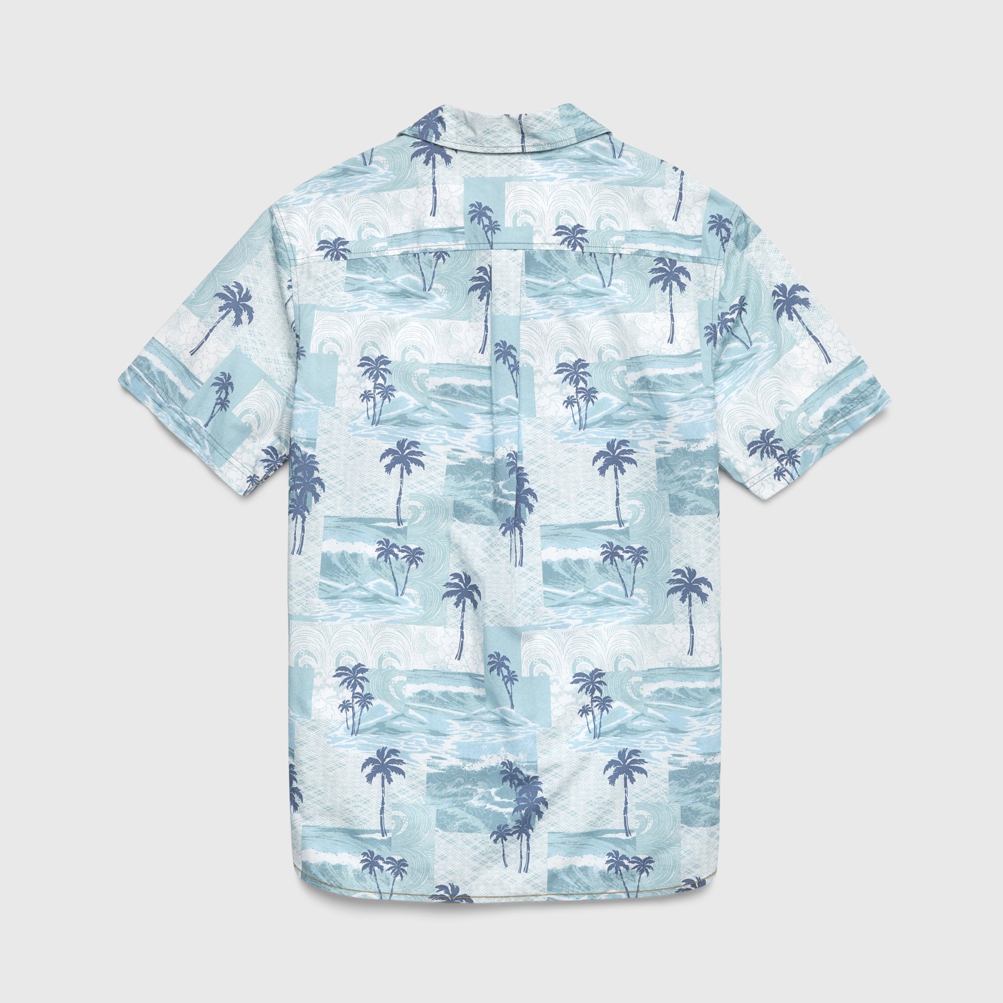 Billy Wave Camp Shirt - Stone Blue - Surfside Supply Co. – Surfside ...