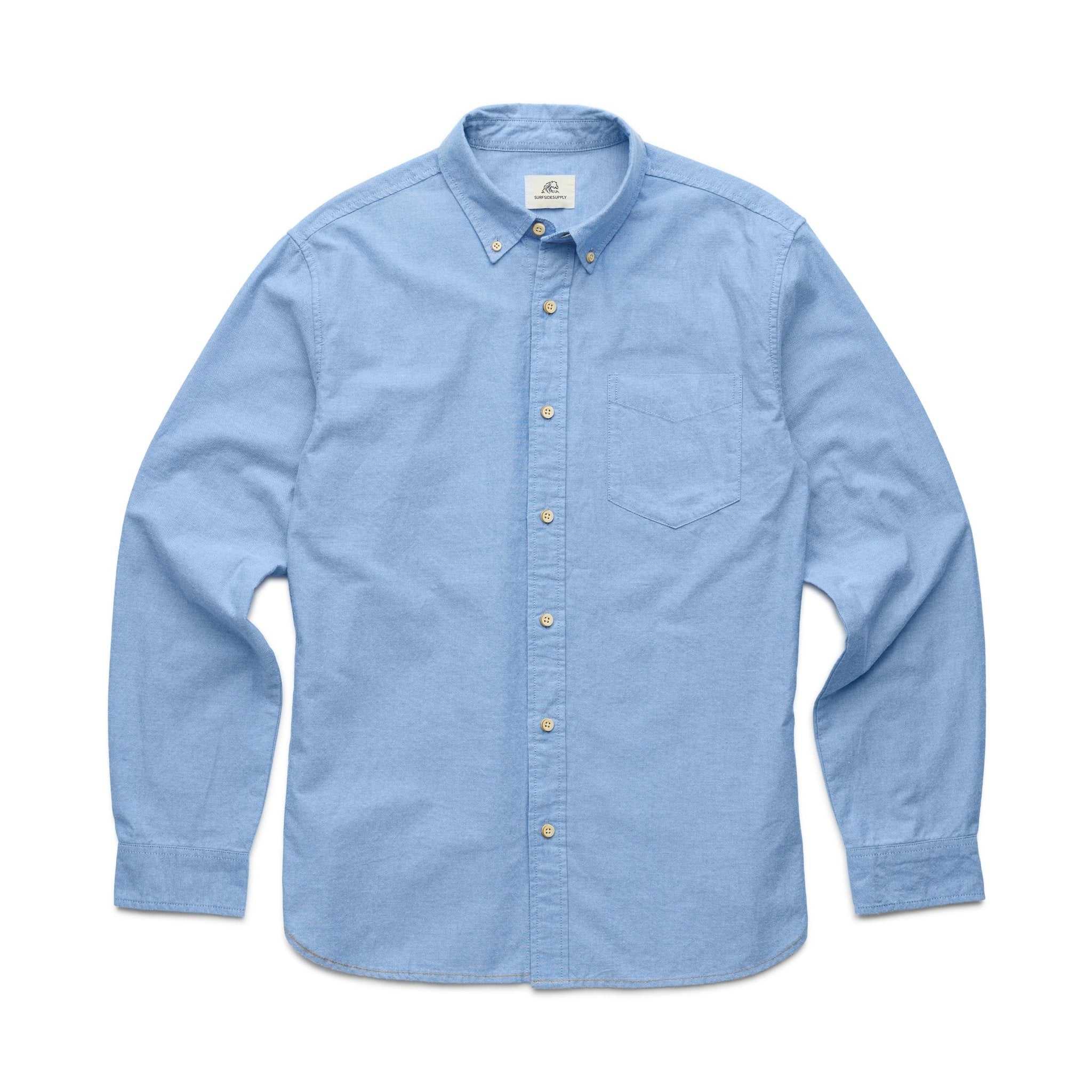 Brian Oxford Martini Sleeve Shirt - Blue Combo - Surfside Supply Co ...